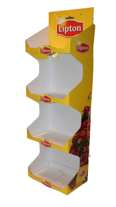 PROMOTIONAL HANGER DISPLAYS - Cardboard packaging