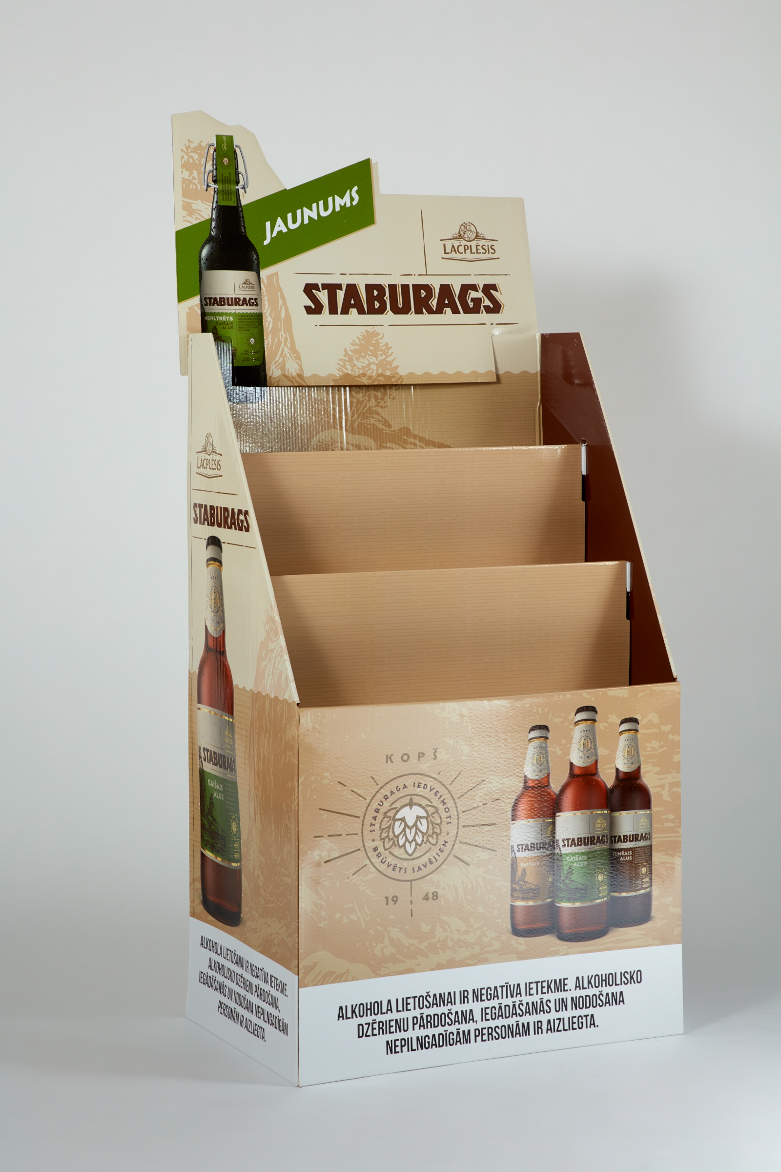 REKLĀMAS STENDI (GRĪDAS) - Cardboard displays and packaging: design and ...