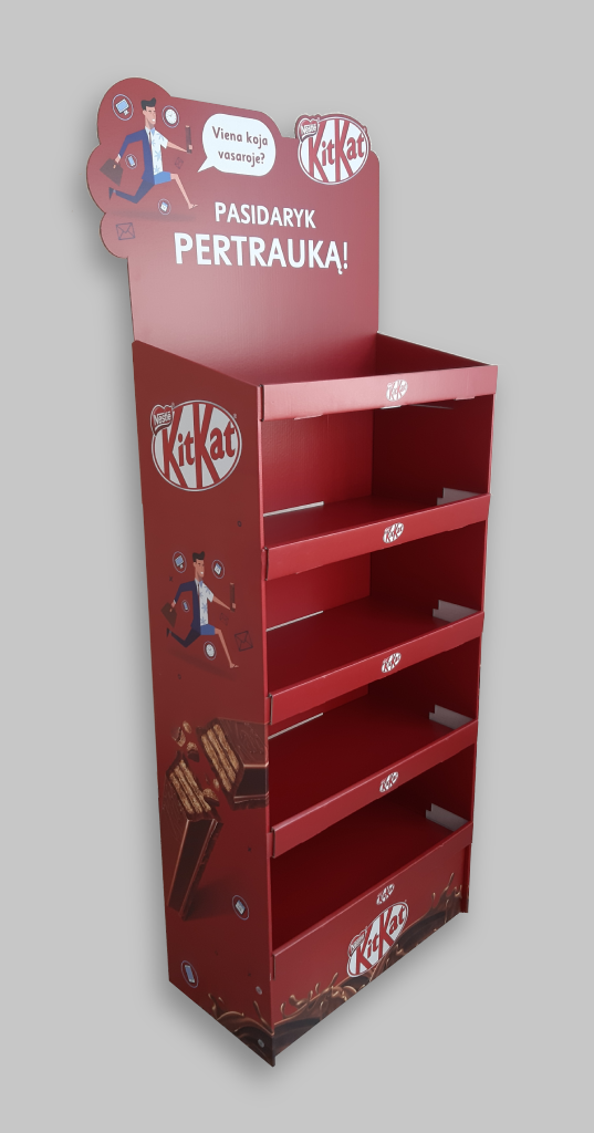 REKLĀMAS STENDI (GRĪDAS) - Cardboard displays and packaging: design and ...